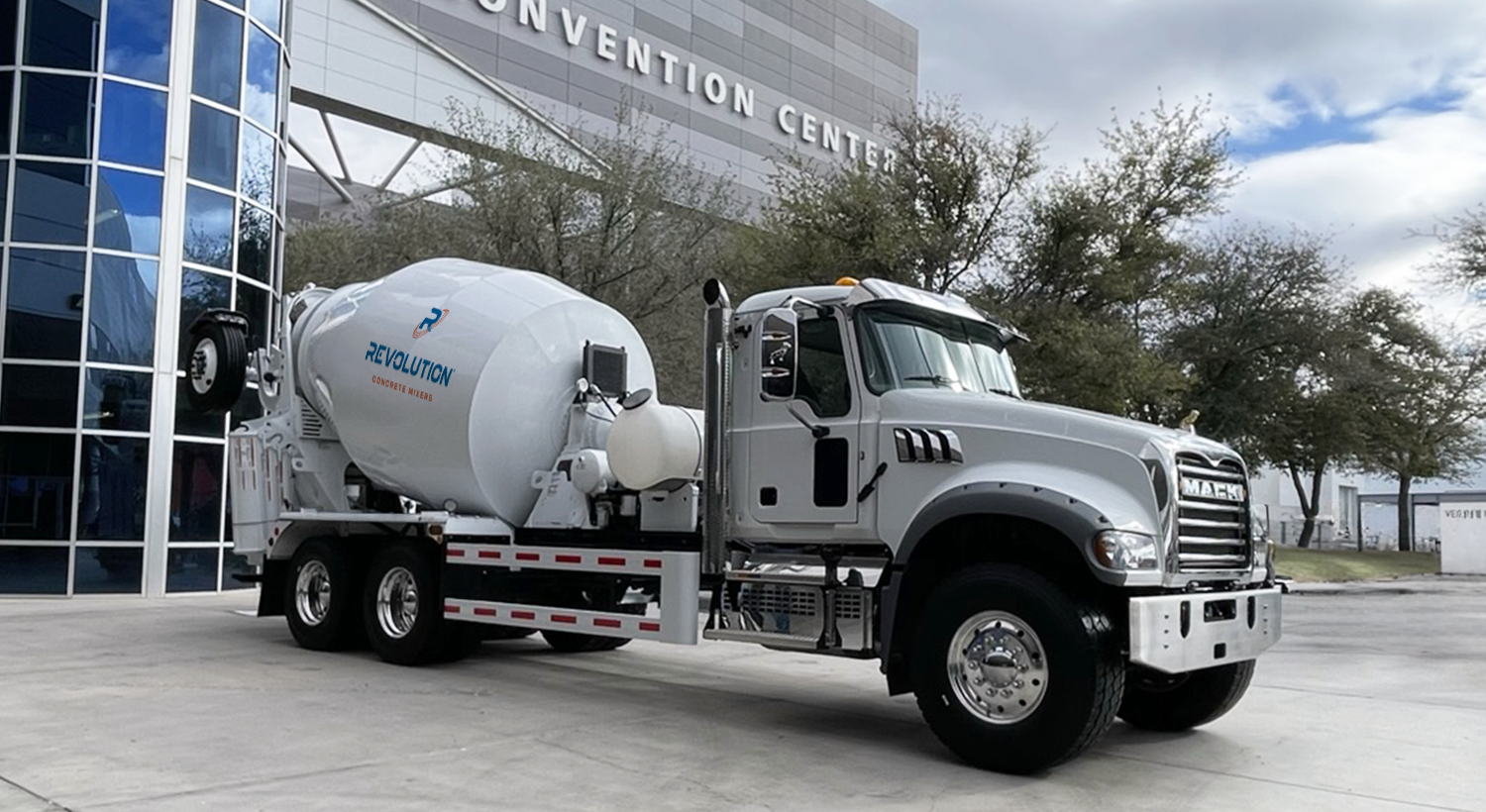 Revolution | London at World of Concrete 2024 – Revolution Concrete Mixers